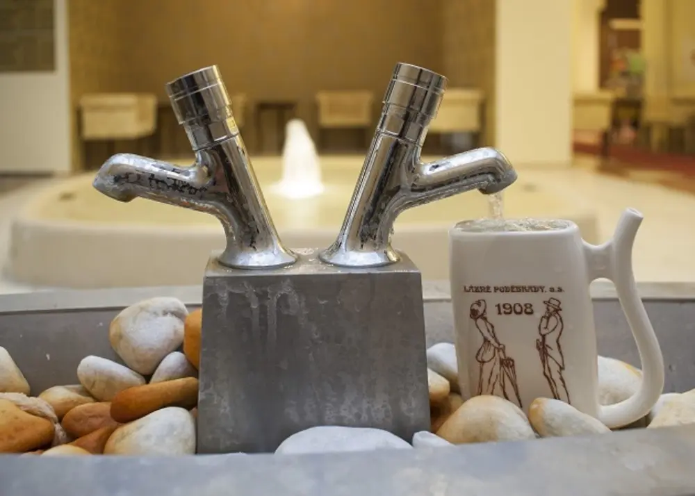 Pitná kúra - minerální voda Poděbradka · Lázně Poděbrady, a. s.